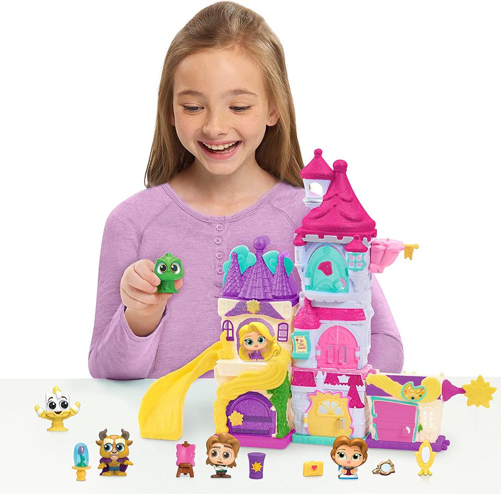 Just Play Disney Doorables Enchanted Princess Playset, exclusivo de ...