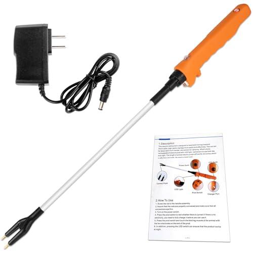 Cattle Prod Livestock Prod with Led Light Rechargeable Cattle Prod ...