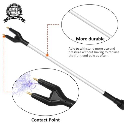 Cattle Prod Livestock Prod with Led Light Rechargeable Cattle Prod ...