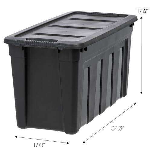 IRIS USA Bolsas utilitarias de 31 galones con asas de fácil agarre ...