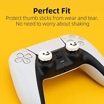 GeekShare Cute Ghost Playstation 4/5 Controller Thumb Grips, Soft ...
