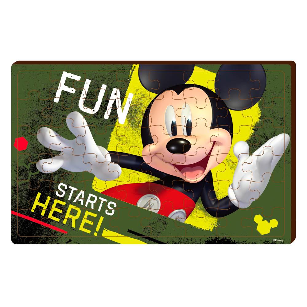 Rompecabezas Fuun 48 Piezas 321 Mickey Mouse Horizontal (3X24) : Precio ...