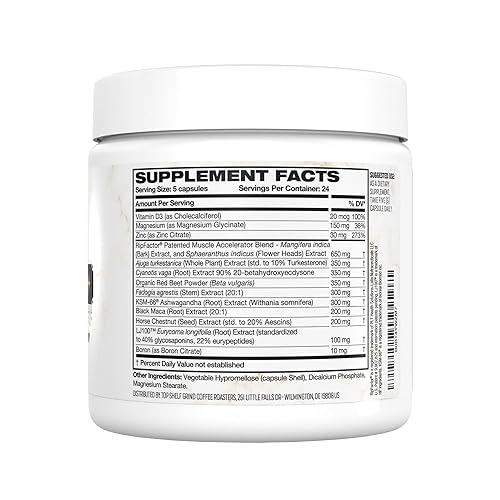 Top Shelf Grind King Maker, 13-in-1 Anabolic Supplement for Men to ...