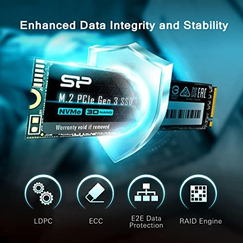 Silicon Power 512GB NVMe M.2 PCIe Gen3x4 2280 SSD (SP512GBP34A60M28 ...