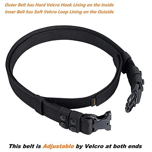 TACNEX Duty Belt w/Hook Lining 2 Police Duty Belts Law Enforcement ...