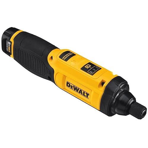 Dewalt 8v Max Cordless Screwdriver Gyroscopic Rechargeable Battery