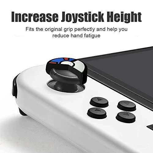Silicone Joycon Thumb Grip Caps, Joystick Cover Compatible with ...