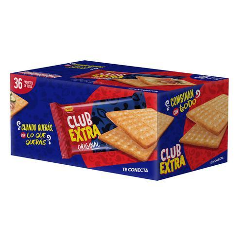 Pozuelo Club Extra Galletas 36 Unidades/25 G : Precio Guatemala