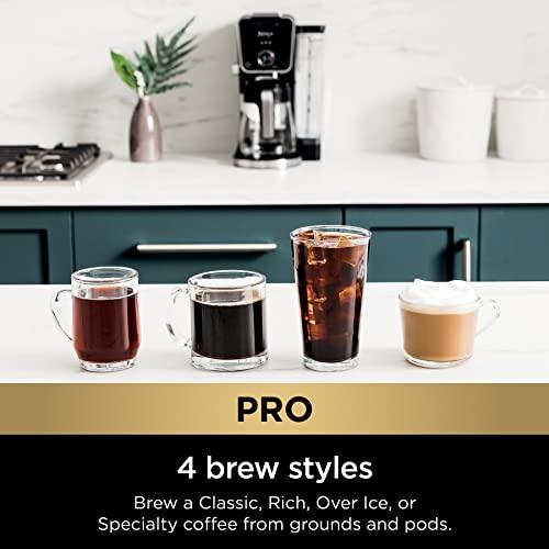 Cafetera Ninja CFP301 DualBrew Pro Specialty de 12 tazas con jarra de ...