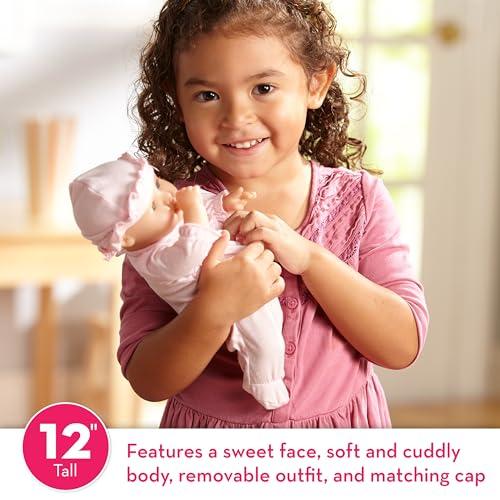 Melissa & Doug Mine to Love Jenna Muñeca bebé de cuerpo suave de 12 ...