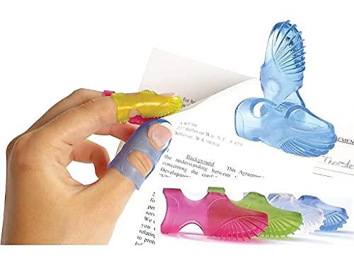 Tippi Micro-Gel Fingertip Grips, tamaño 7, mediano, surtido, paquete de ...