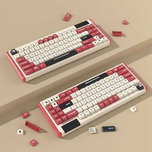 DUSTSILVER D84 Wireless Mechanical Keyboard - 75% Compacet Layout, 2.4G ...