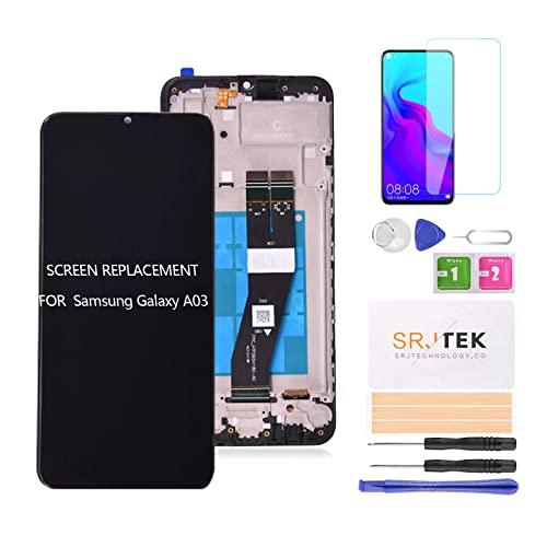 Reemplazo de pantalla para Samsung Galaxy A03 para Samsung A03 kits de pantalla LCD para SM ...