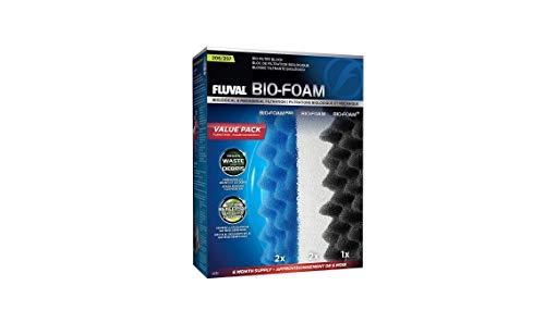 Fluval 206/207 Bio Foam Value Pack, Replacement Aquarium Filter Media ...