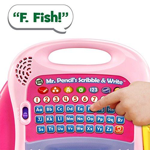 LeapFrog Mr. Pencil's Scribble and Write - Exclusivo de Amazon, rosa ...