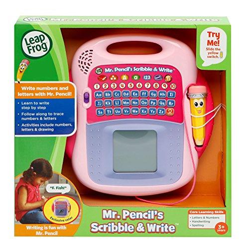 LeapFrog Mr. Pencil's Scribble and Write - Exclusivo de Amazon, rosa ...