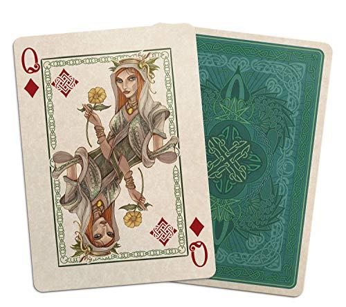 Bicycle Creatures of The FAE Playing Cards Gent Supply, Green : Precio ...
