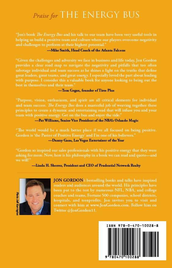 The Energy Bus: 10 Rules to Fuel Your Life, Work, and Team with ...