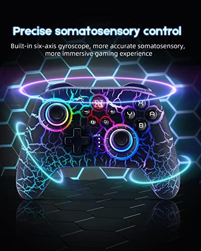 Controlador de interruptor BINBOKPLAY, controlador inalámbrico Switch Pro para Switch/Switch ...