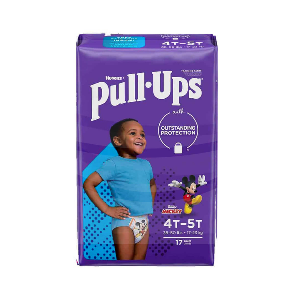 Pañal Entrenamiento Pull Ups Niño Talla 4-5 17Und : Precio Guatemala