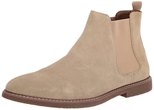 Steve Madden Mens Highline Chelsea Boot, Sand Suede, 8 : Precio Guatemala