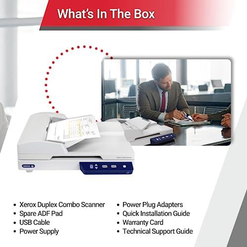 Xerox XD-COMBO Duplex Combo Escáner de documentos de superficie plana ...