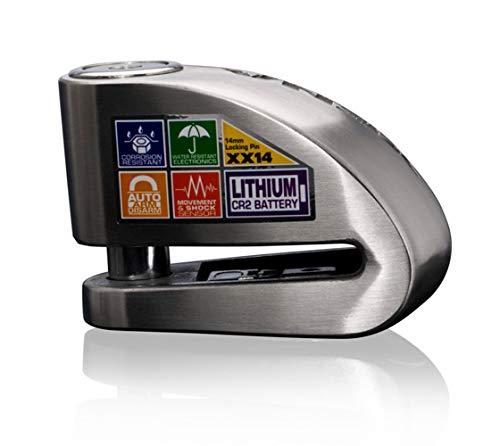 Xena XX14 304 Stainless Steel Motorcycle Disc Lock Alarm : Precio Guatemala