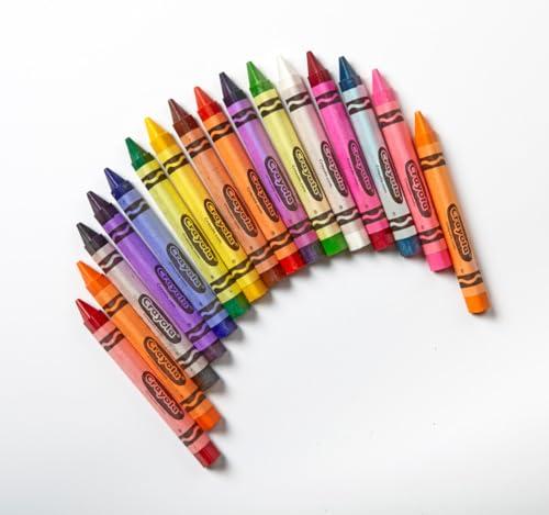 Crayola Triangular Crayon Classpack, crayones para niños pequeños, 16 ... Crayola Triangular Crayon Classpack, crayones para niños pequeños, 16 ...
