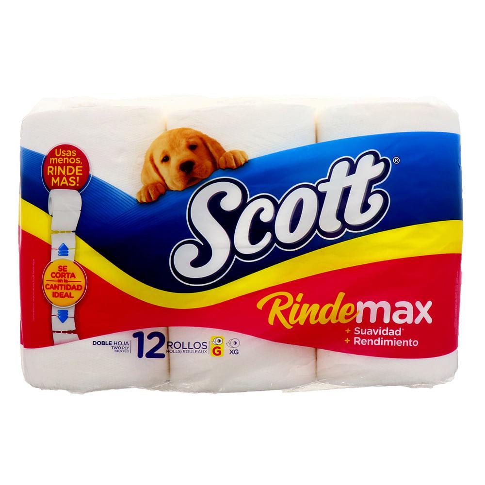 Papel Higiénico Rindemax 12 Rollos SCOTT : Precio Costa Rica