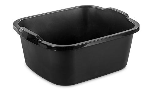 Tina Rectangular Grande Negra : Precio Costa Rica