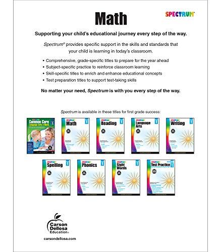 Cuadernos de ejercicios de matemáticas de primer grado de Spectrum, edades de 6 a 7 años ...