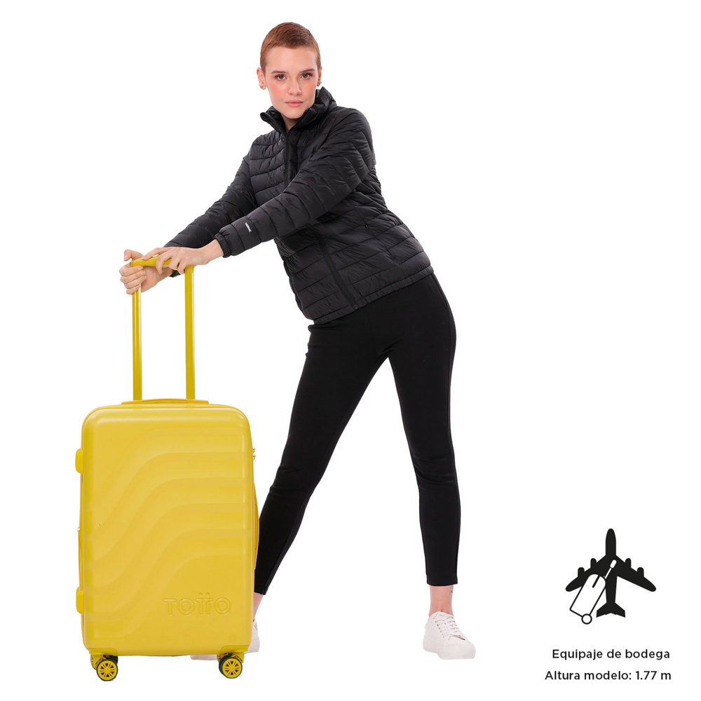 Maleta Bazy + Plus M Totto Color Amarillo : Precio Guatemala