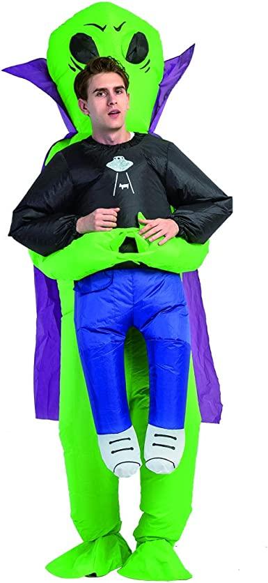 Disfraz de alienígena inflable GOOSH para adulto, disfraz de Halloween ...