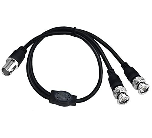 MTUERANC Cable Divisor BNC, Cable Adaptador BNC Hembra a Doble BNC ...