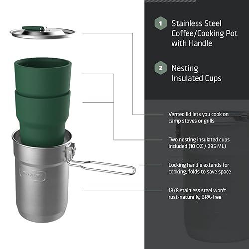 STANLEY Adventure The Nesting Two Cup Cookset - Nombre de estilo Two ...