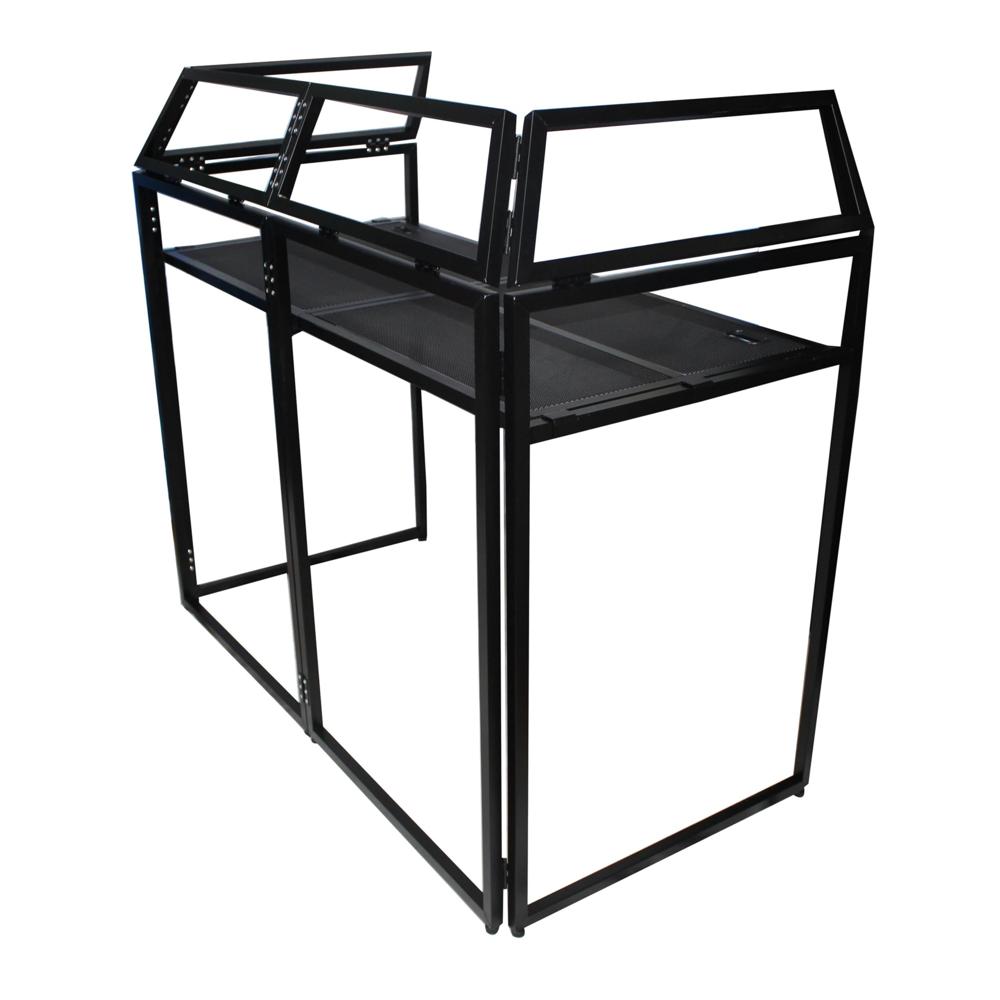 ProX XF-MESA-MK2 Mesa MK2 DJ Facade Table Station Includes White Black ...