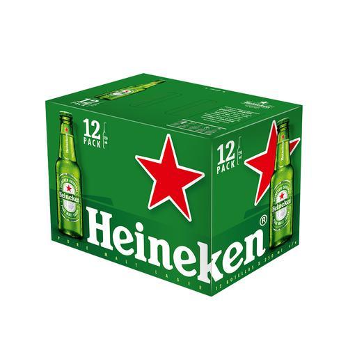 Heineken Cerveza Importada 12 Unidades / 250 Ml : Precio Costa Rica