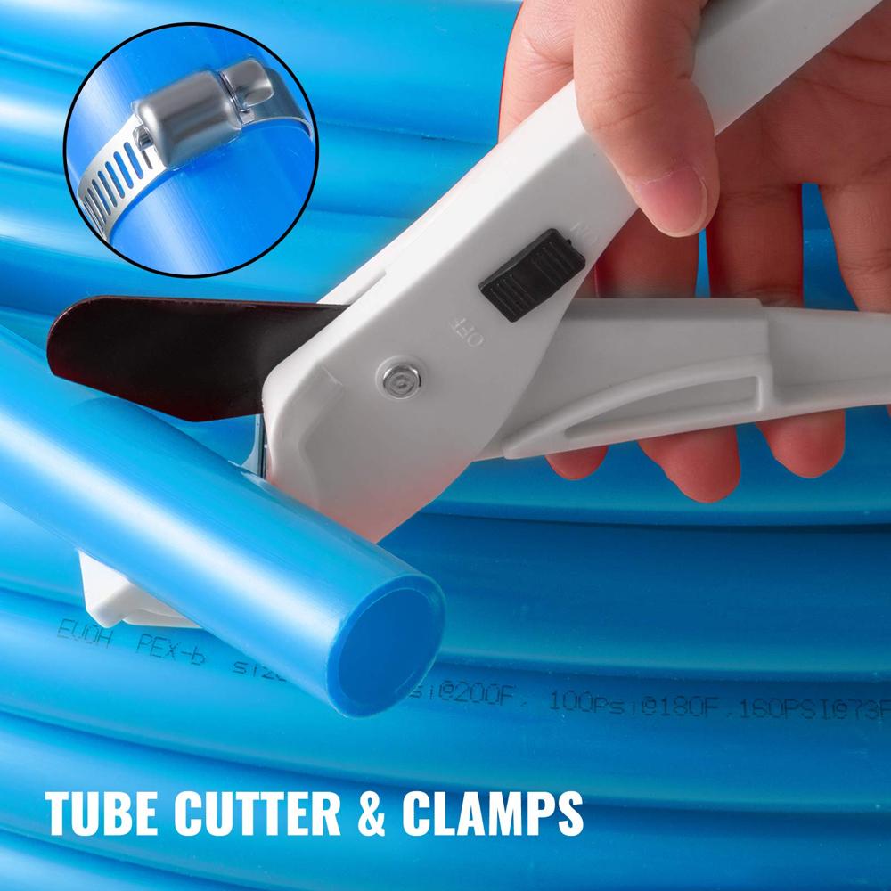 Tubería VEVOR Pex, tubería Pex de 1 Manguera Pex flexible de 300 pies ...