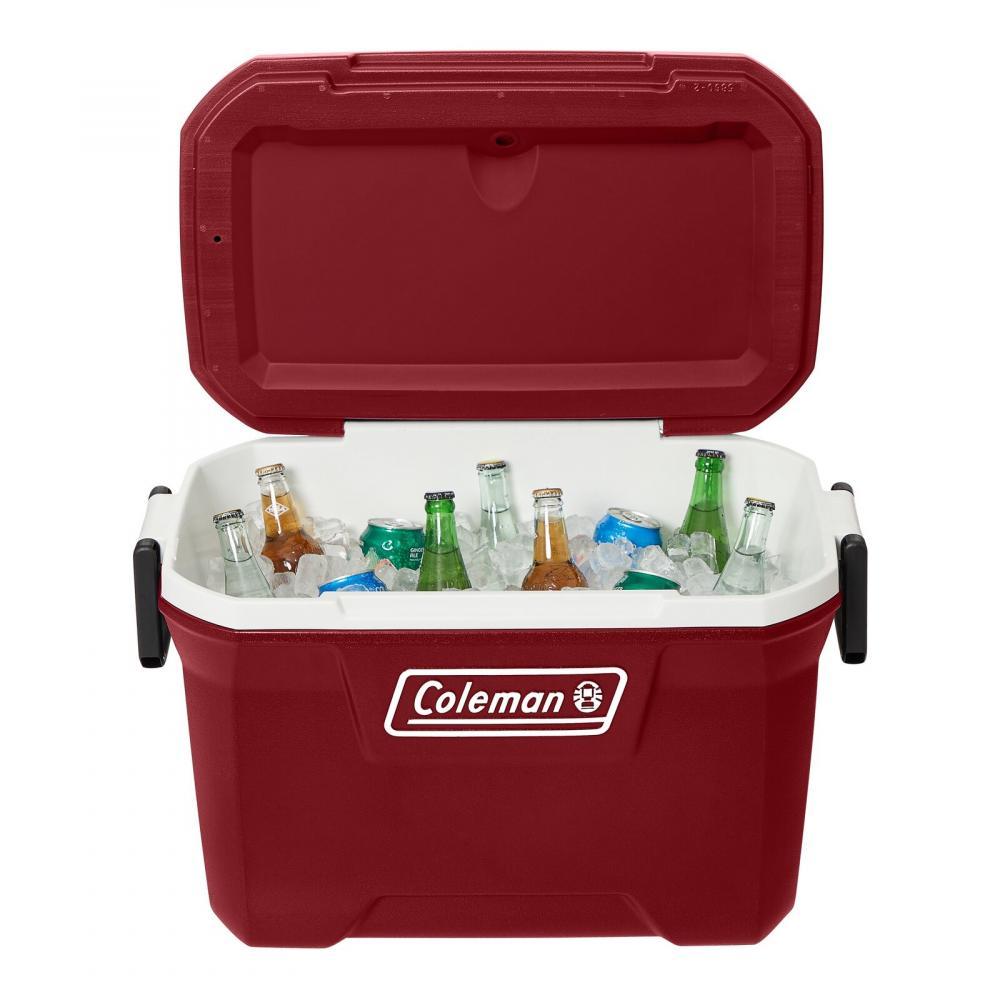 Hielera Portátil Con Capacidad Para 80 Latas, Color Rojo, 52QT Serie ...