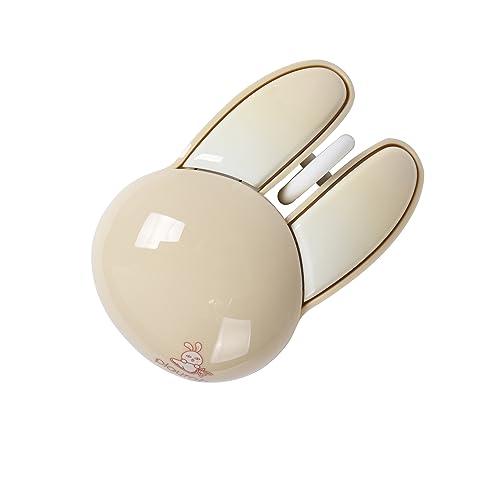 Ratón inalámbrico con forma de conejito lindo, conejo Kawaii, portátil ...