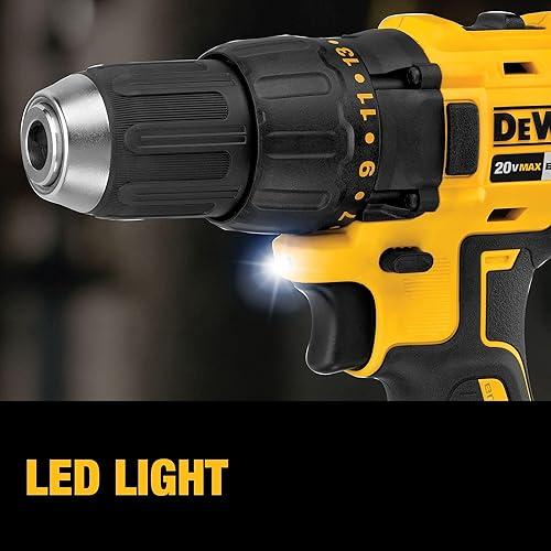 DEWALT 20V MAX Cordless Drill, Impact Driver, Power Tool Combo Kit, 2 ...