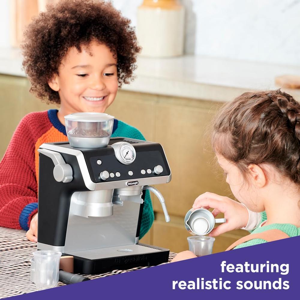 Cafetera barista Casdon DeLonghi Toys. Juego de cocina de juguete para ...