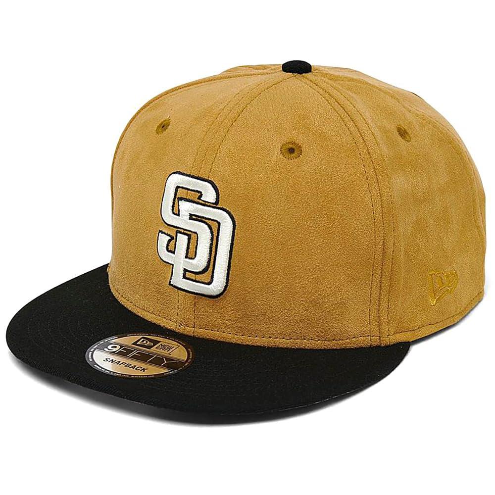 New Era SD San Diego Padres 9FIFTY Faux Suede 100th Anniversary Side ...