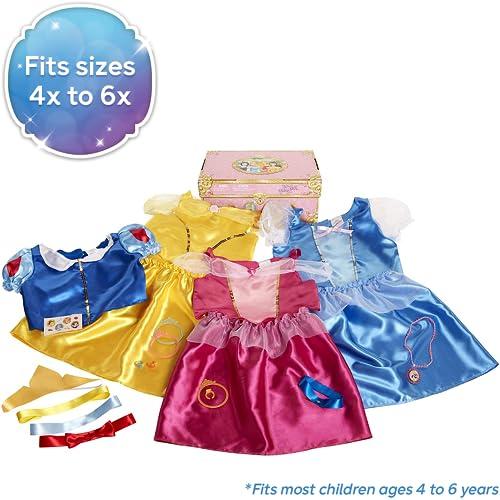 Disney Princess Dress Up Trunk Deluxe 21 piezas con licencia oficial ...