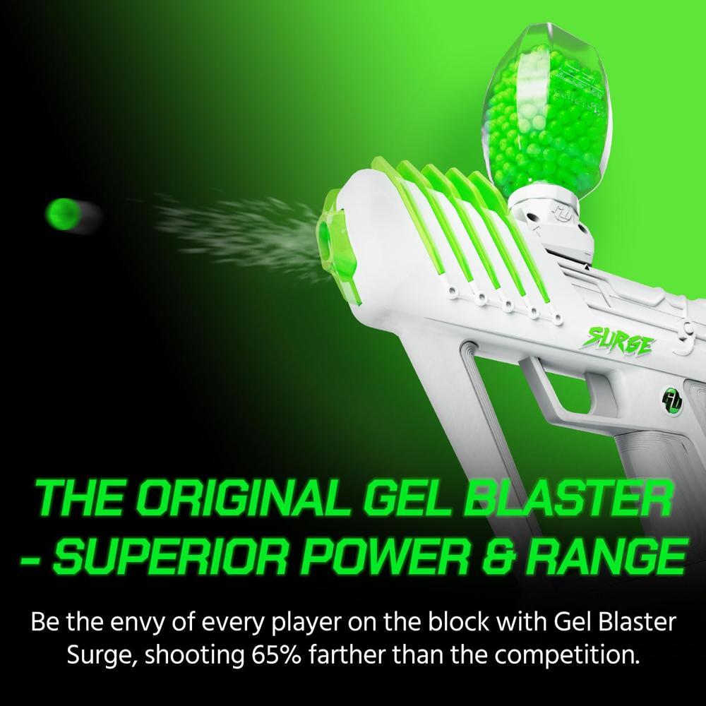 The Original Gel Blaster Surge (2 Pack Bundle with Gellet Depot ...