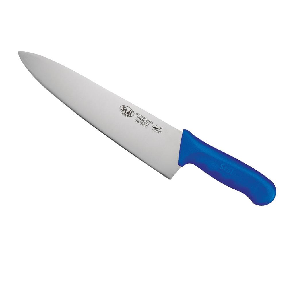 Cuchillo De Cocina Para Chef Acero De 10" Azul Winco : Precio Costa Rica