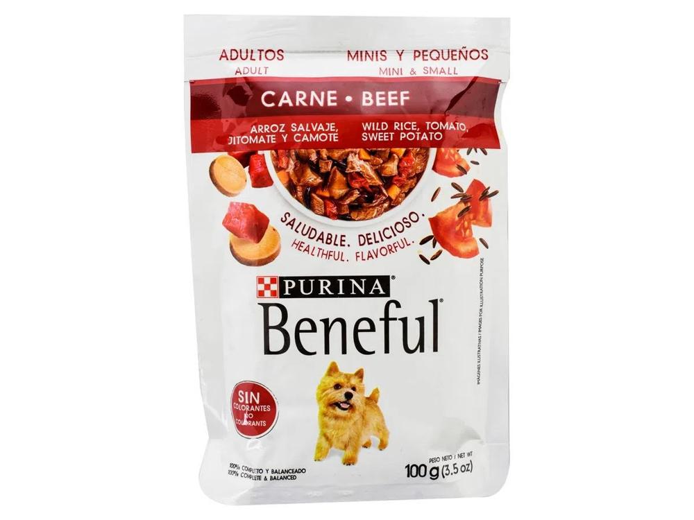 Beneful Adulto Minis/Peq Carne 100G : Precio Costa Rica