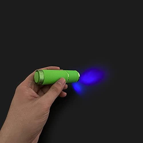 4 Colors UV Flashlight Ultra Violet Light Mini Torch Light Lamp For ...