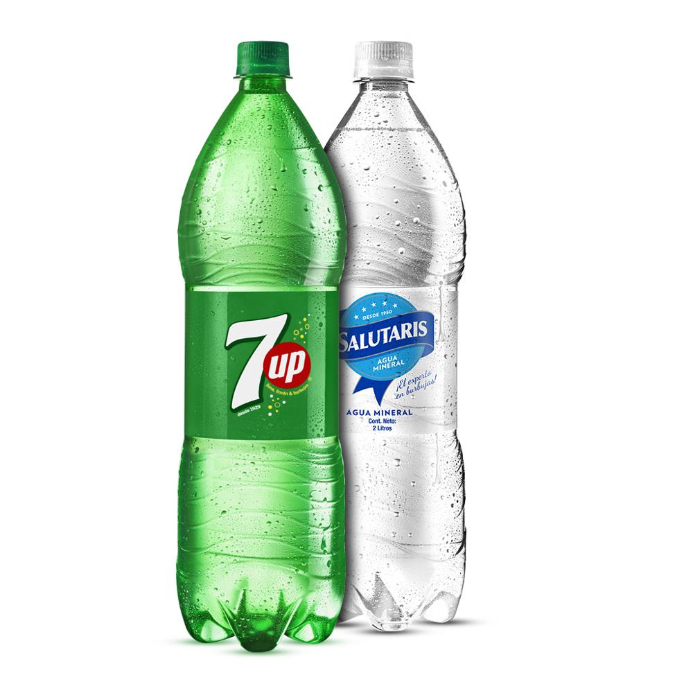 3-Pack 7Up + Salutaris 2L - Incluye 3 Unidades De Cada Sabor : Precio ...
