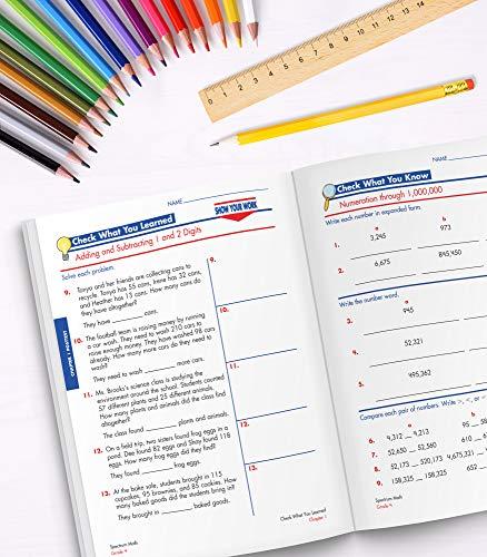 Spectrum 4th Grade Math Workbooks, Ages 9 to 10, 4th Grade Math, Multiplication, Division ...